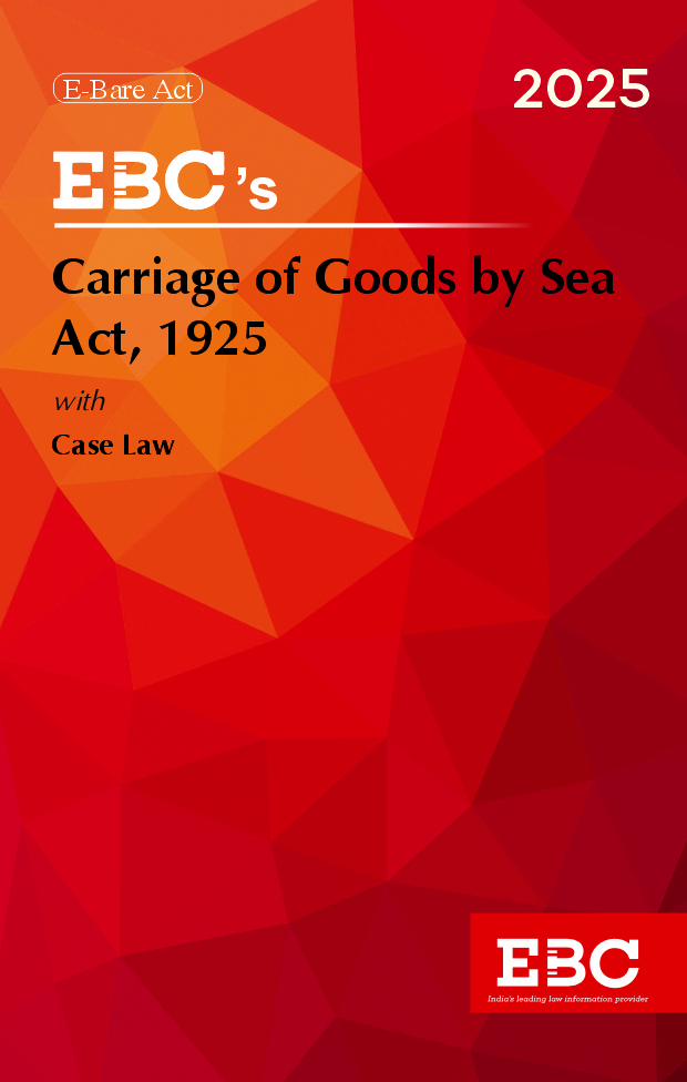 Carriage of Goods by Sea Act, 1925 [Only eBook Version Available]